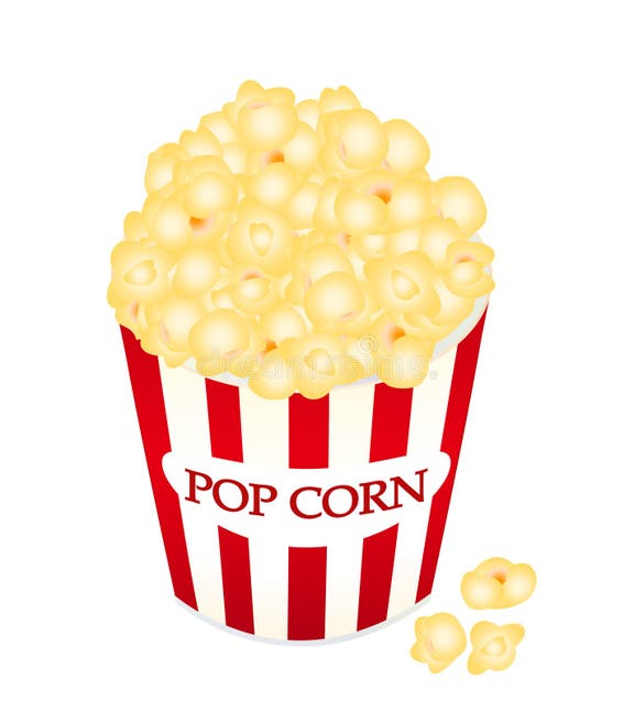 Disposable Popcorn Stock Illustrations – 850 Disposable Popcorn Stock ...