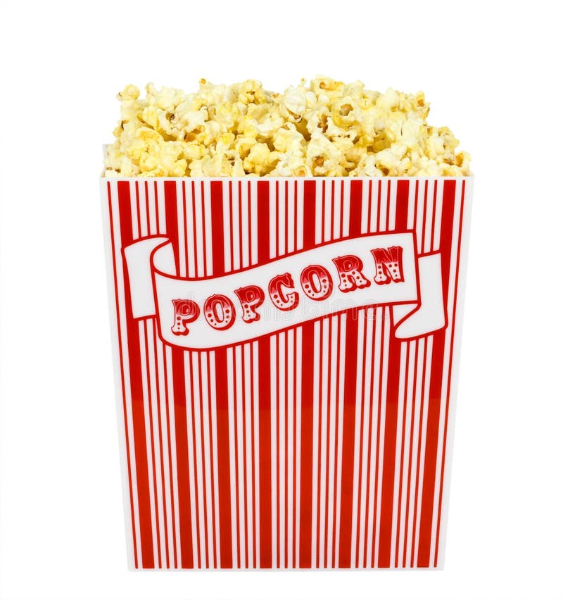 Popcorn stock photo. Image of snack, container, popped - 13023728