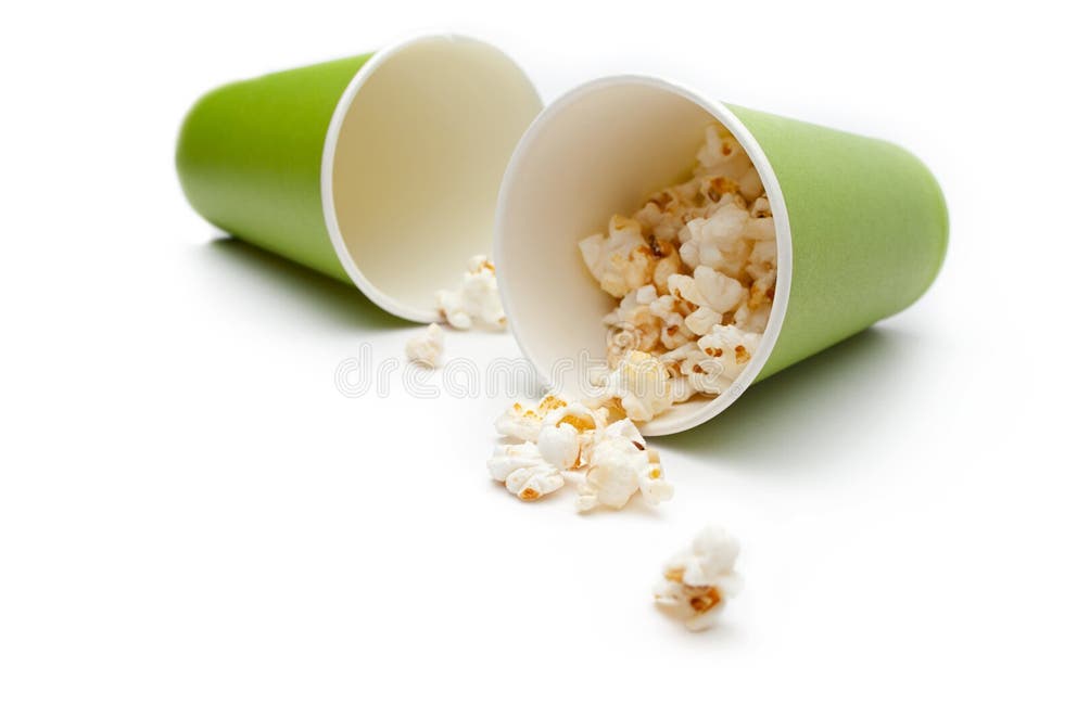 Popcorn stock photo. Image of salty, food, green, texture - 22853050