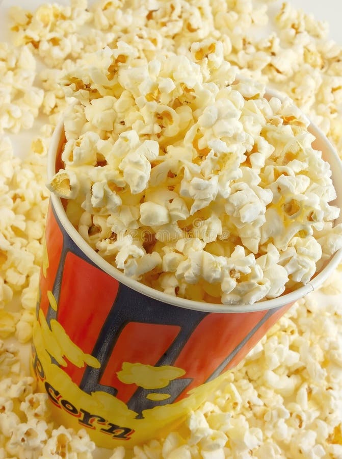 Popcorn stock image. Image of stand, butter, movies, film - 3221455