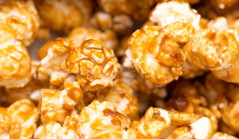 Popcorn As a Background. Macro Stock Photo - Image of tasty, salty ...