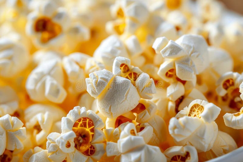 Popcorn Background Creative Display of Popcorn As a Unique Texture for ...