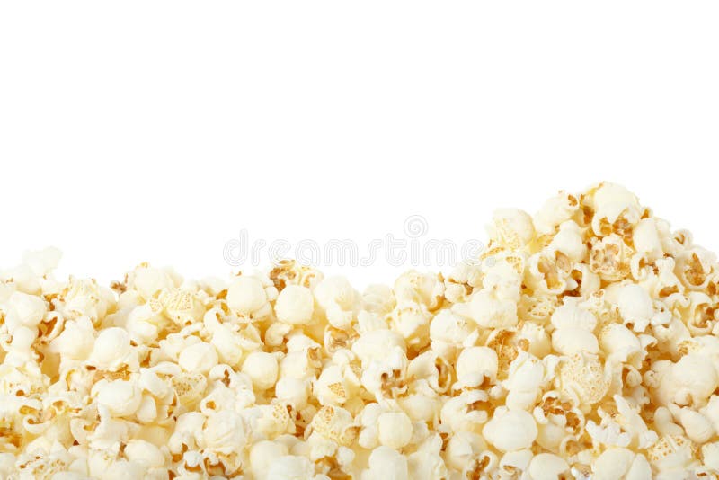 Popcorn border stock photo. Image of path, delicious - 23842898