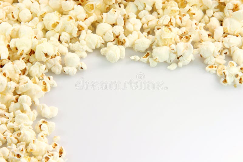 Popcorn border stock image. Image of popcorn, texture - 3920897