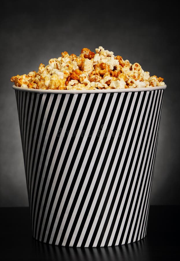 Popcorn trick or treat stock image. Image of season, purple - 16195975