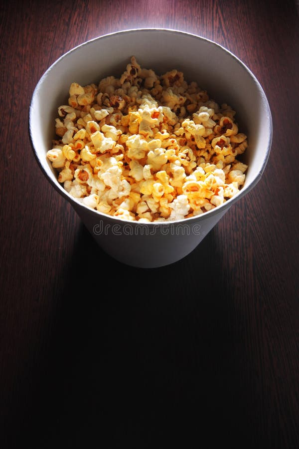 Popcorn bucket stock image. Image of container, closeup - 17491977