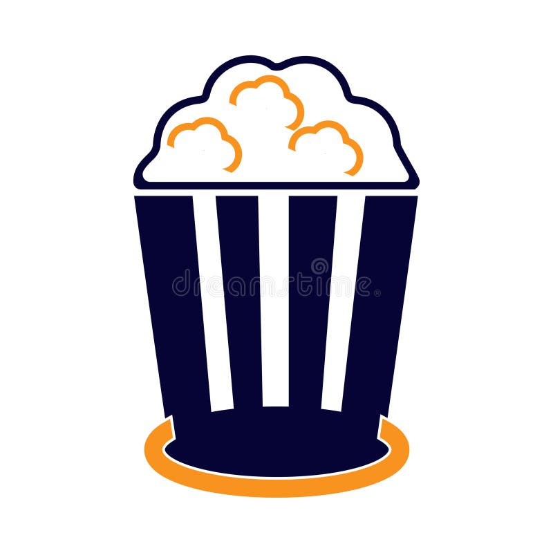 Popcorn, Bucket, Snack, Corn, Popcorn Icon Stock Vector - Illustration ...