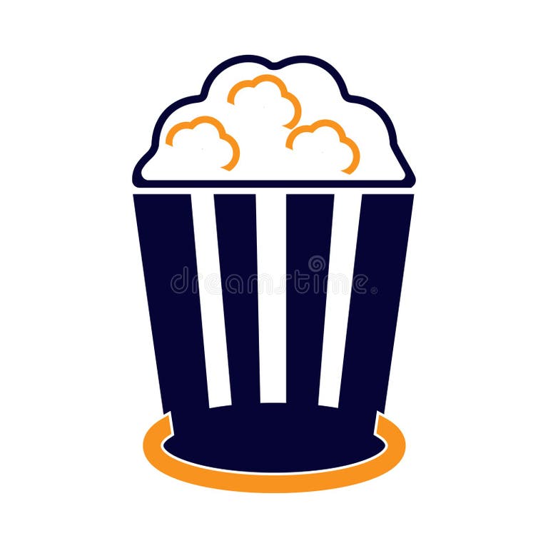 Popcorn, Bucket, Snack, Corn, Popcorn Icon Stock Vector - Illustration ...