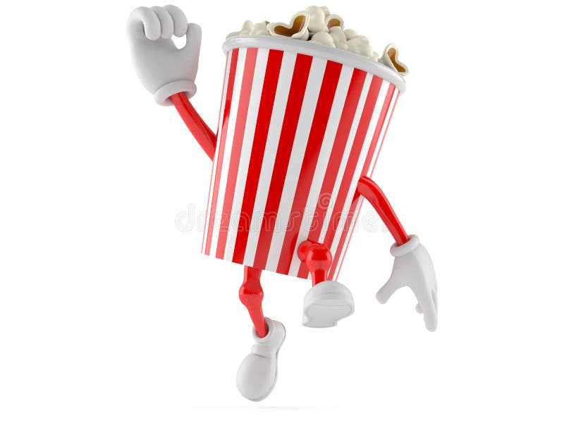 Jumping Popcorn Stock Illustrations – 55 Jumping Popcorn Stock ...