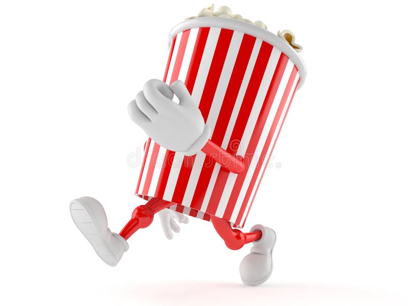 Popcorn Running Stock Illustrations – 53 Popcorn Running Stock ...