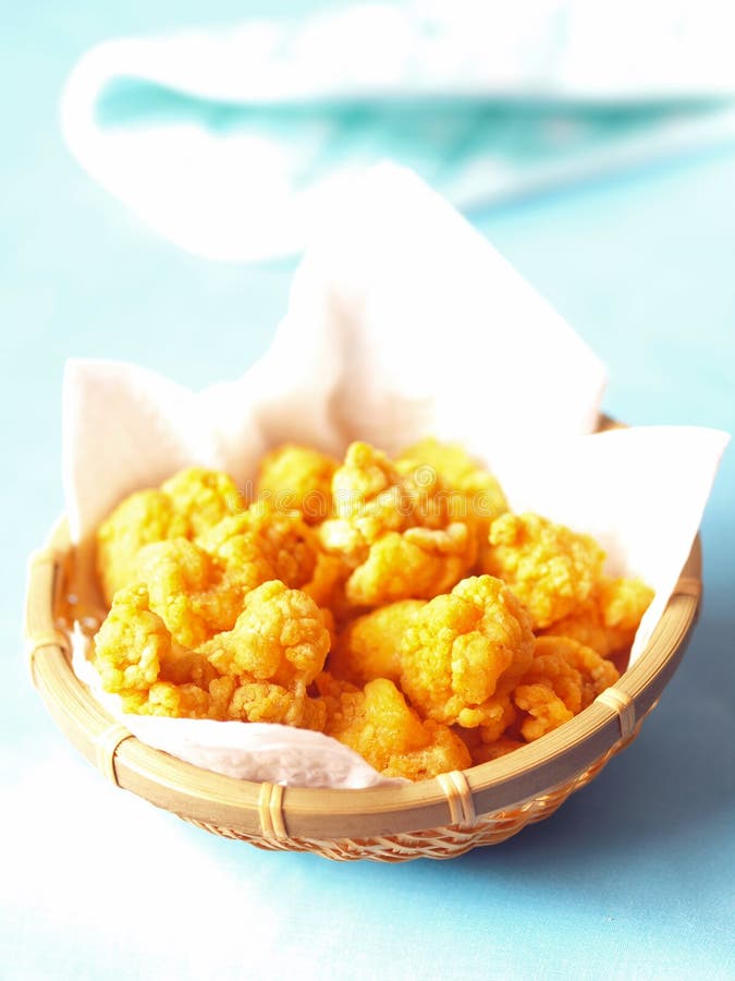 Popcorn chicken stock image. Image of macro, food, color - 13406911