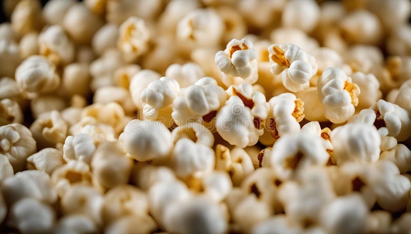 Popcorn Close-up stock illustration. Illustration of organic - 348569801
