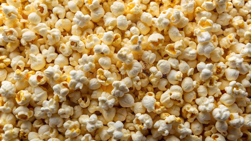 Popcorn close up shot stock photo. Image of closeup - 342965986