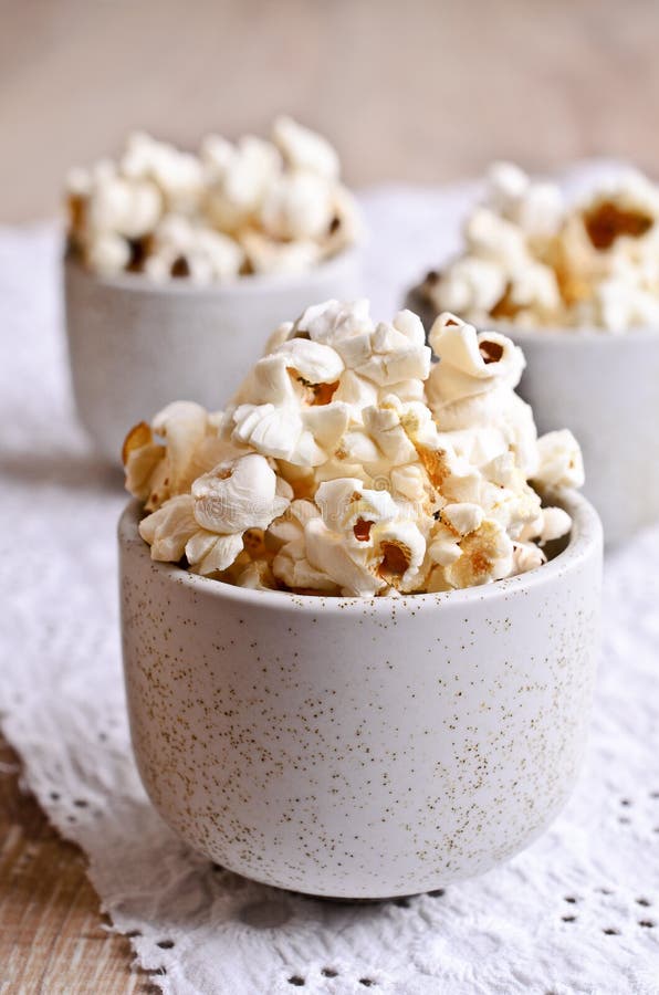 Popcorn stock image. Image of buttered, appetizing, salty - 48551507
