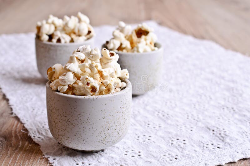 Popcorn stock image. Image of food, greasy, dish, buttered - 48551637