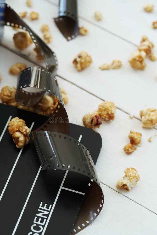 Popcorn stock image. Image of food, action, home, board - 92893801