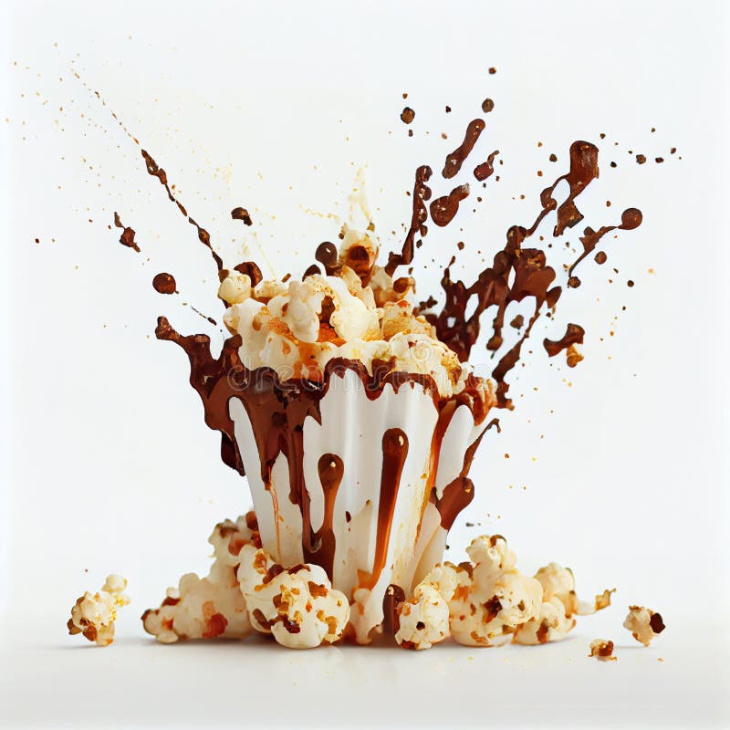 Popcorn Exploding Stock Illustrations – 111 Popcorn Exploding Stock ...