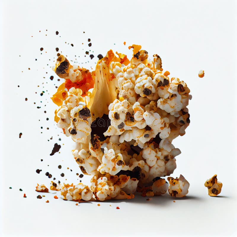 Popcorn Exploding Stock Illustrations – 111 Popcorn Exploding Stock ...