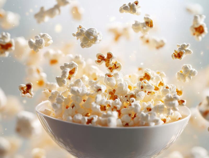 Popcorn Explosion, a Cinematic Feast of Flavor and Fun Stock ...