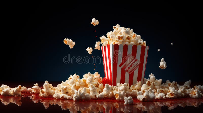 Popcorn Falling Stock Illustrations – 483 Popcorn Falling Stock ...
