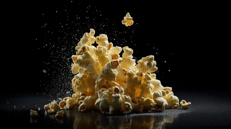 Falling Popcorn Stock Illustrations – 251 Falling Popcorn Stock ...
