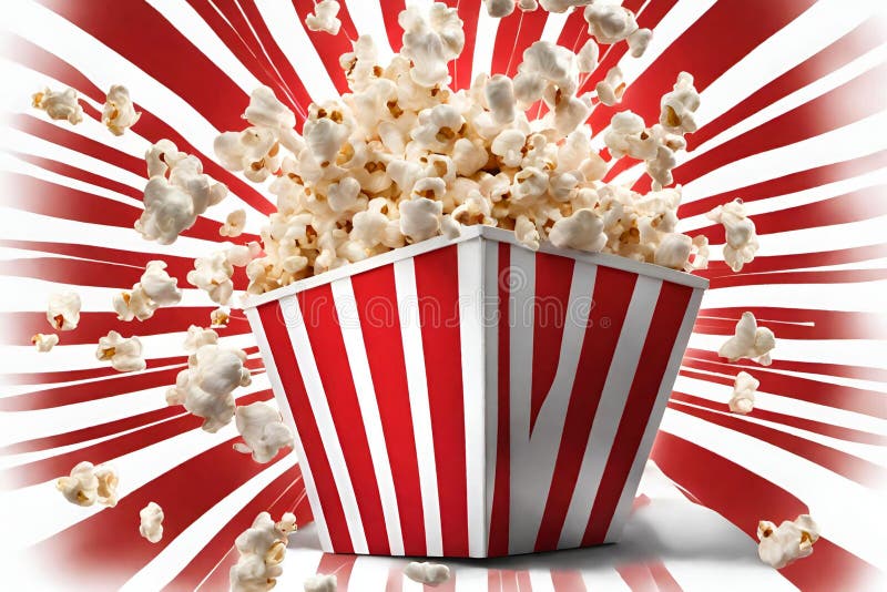 Popcorn Flying Stock Illustrations – 1,078 Popcorn Flying Stock ...