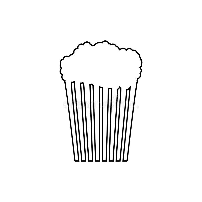Popcorn Icon. Element of Web for Mobile Concept and Web Apps Icon Stock ...
