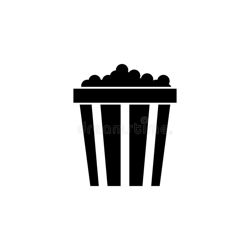 Popcorn Icon Stock Illustrations – 35,795 Popcorn Icon Stock ...