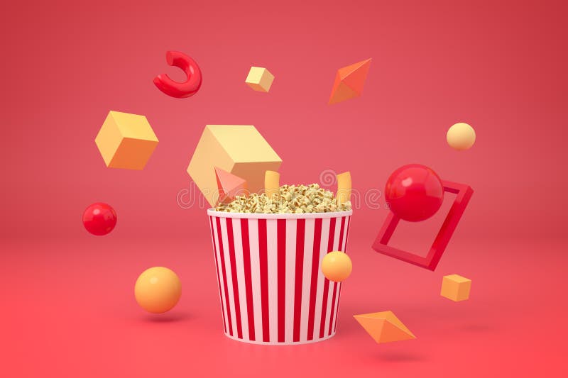 Geometric Popcorn Stock Illustrations – 333 Geometric Popcorn Stock ...
