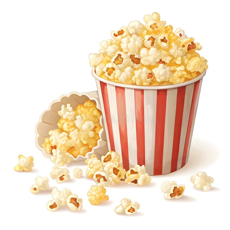 Popcorn is a Light, Crunchy Snack Made by Heating Corn Kernels until ...