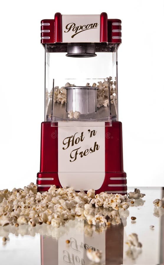 Popcorn machine stock photo. Image of popcorn, cooking - 28475884