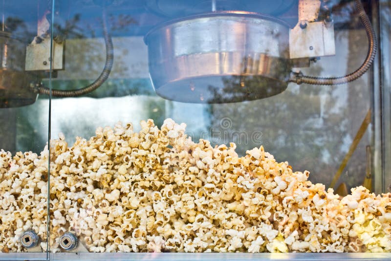 Cheddar Cheese Popcorn Hot Sauce Flavor Close View Stock Image - Image ...