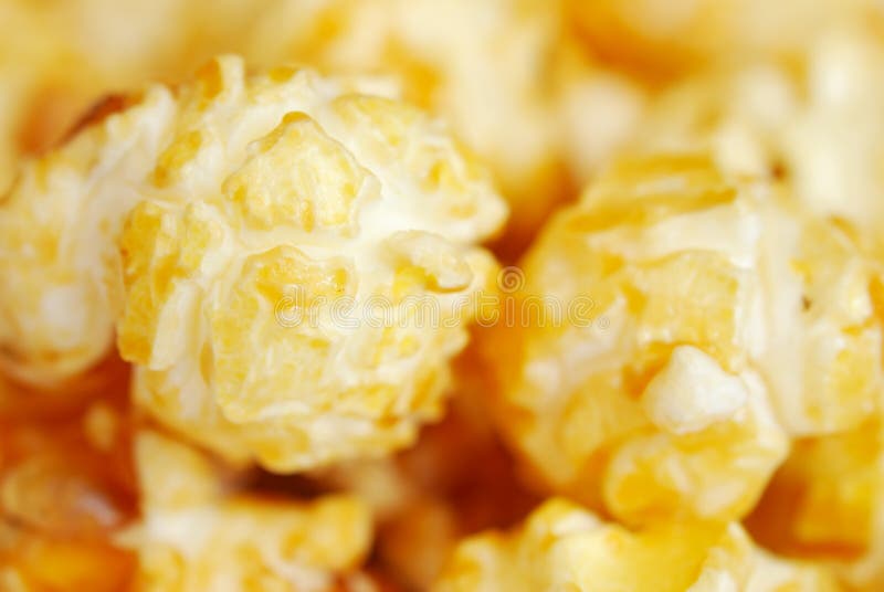 Popcorn Macro stock photo. Image of texture, caramel - 24647404