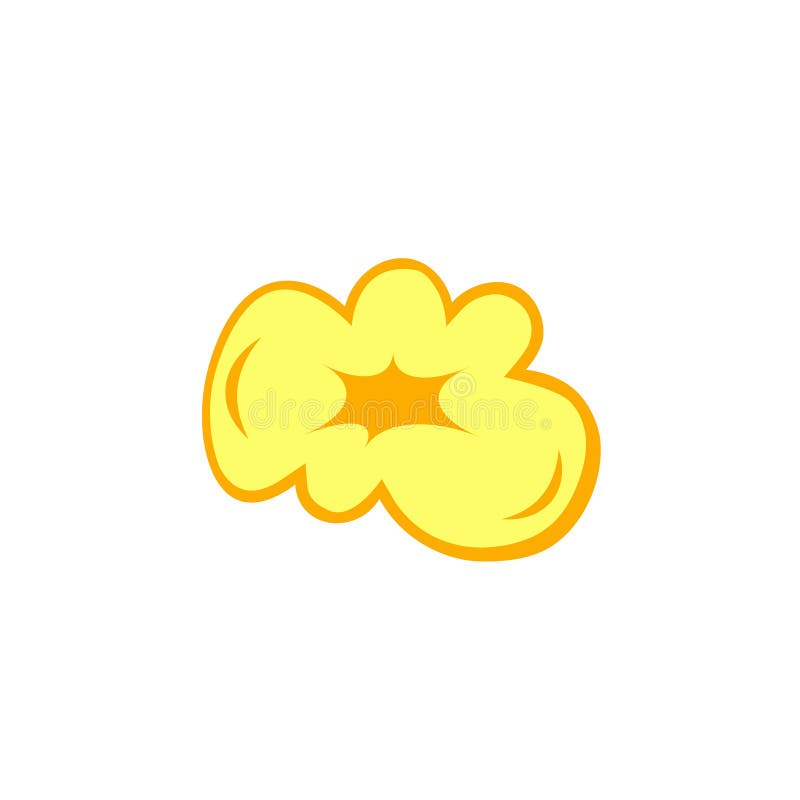 Popcorn one piece icon stock vector. Illustration of tasty - 162056731