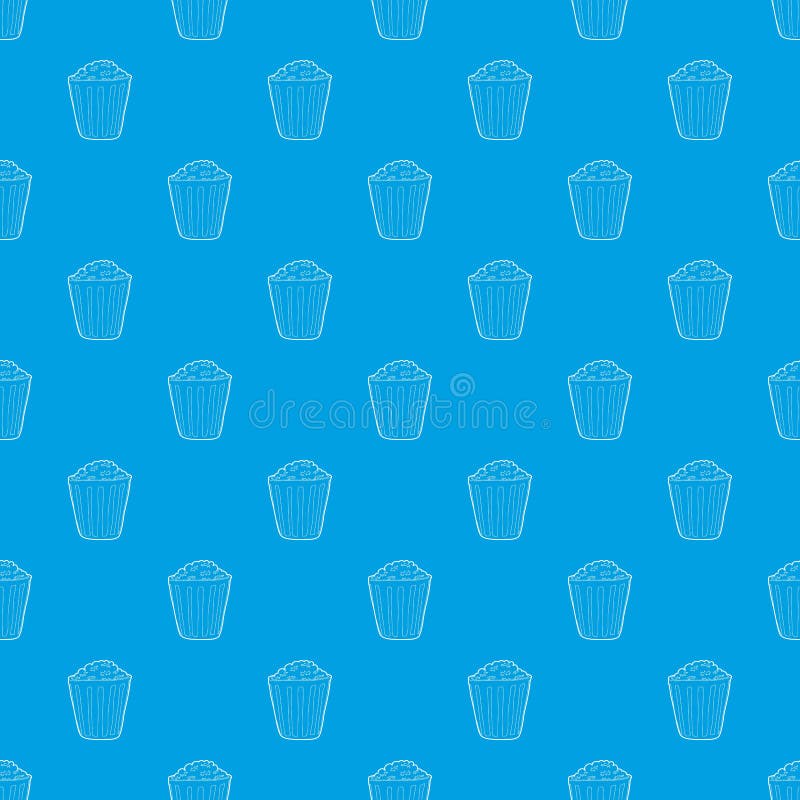 Popcorn Pattern Vector Realistic. 3d Detailed Illustrations Stock ...