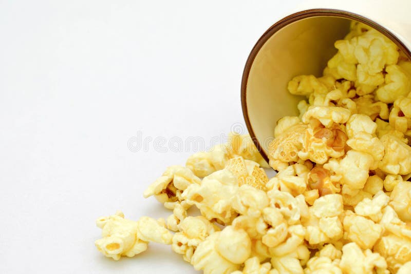 Popcorn stock photo. Image of food, nutrition, white - 64145258