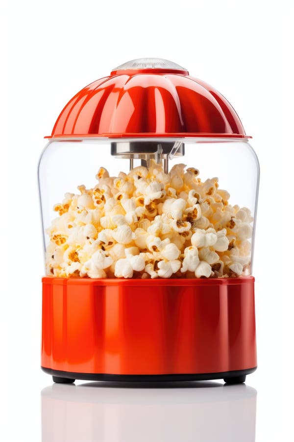 A Popcorn Popper Sitting on Top of a Table. Generative AI Image. Stock ...