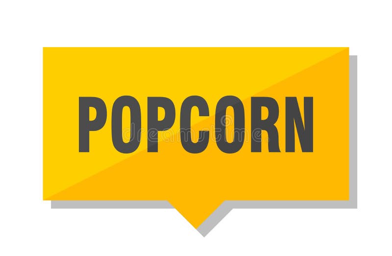 Popcorn price tag stock vector. Illustration of vector - 118939513