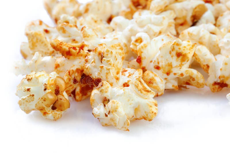 Ready To Eat Popcorn on Plate Stock Image - Image of delicious, natural ...