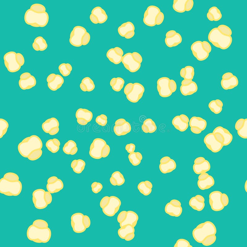 Popcorn Seamless Tile Background Stock Illustrations – 245 Popcorn ...