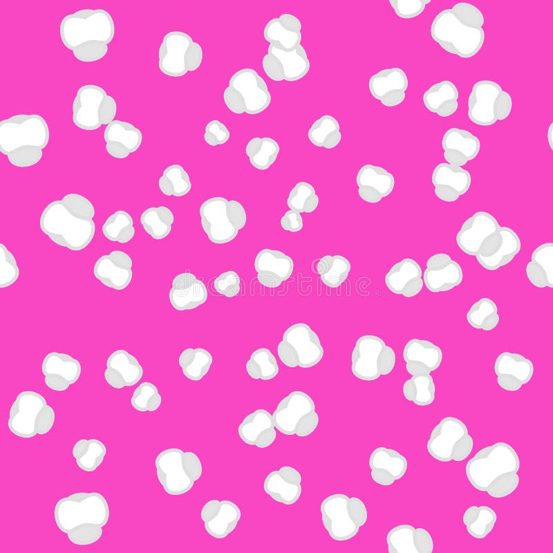 Popcorn Seamless Tile Background Stock Illustrations – 245 Popcorn ...