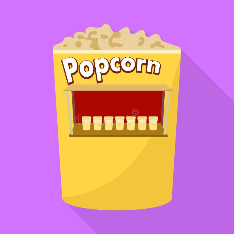 Set of Popcorn Shop Logo Badges and Labels. Stock Vector - Illustration ...