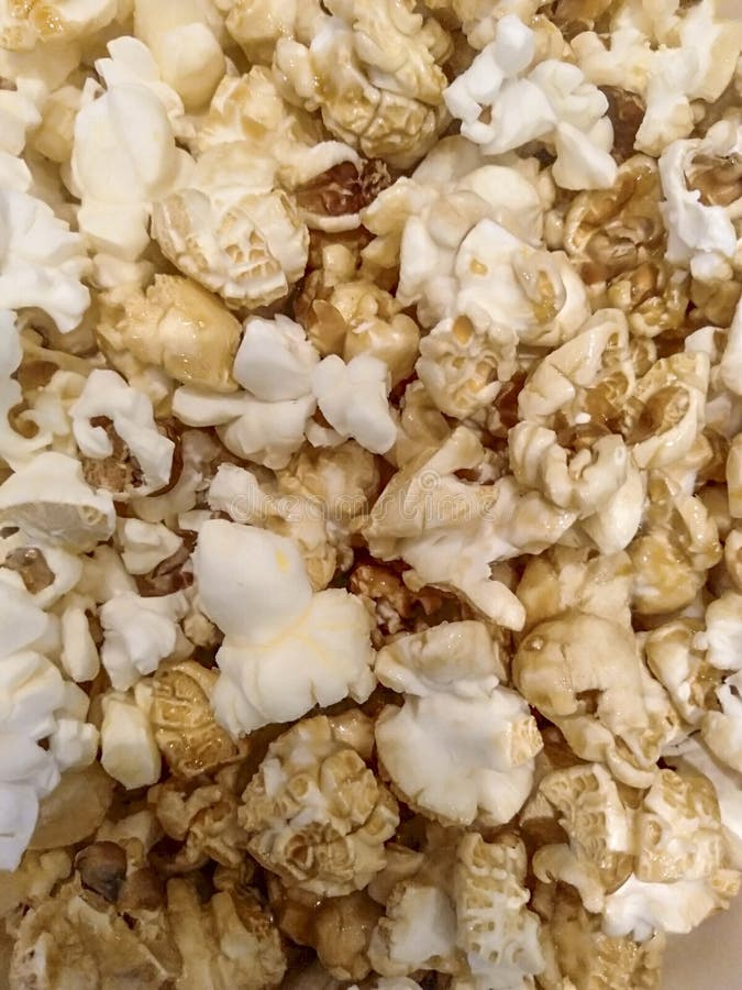 Popcorn is a Snack Made from Corn Stock Image - Image of english, fast ...