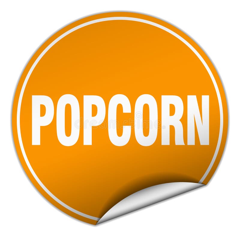 Popcorn Sticker Stock Illustrations – 1,401 Popcorn Sticker Stock ...