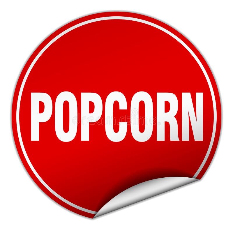 Popcorn Sticker Stock Illustrations – 1,097 Popcorn Sticker Stock ...