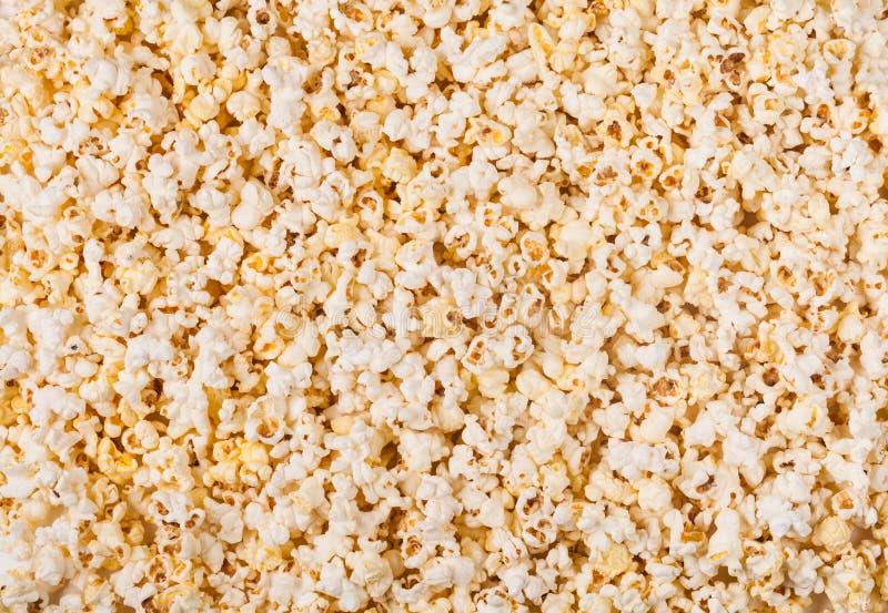 Popcorn Texture Background Unhealthy Food Stock Photo - Image of corn ...
