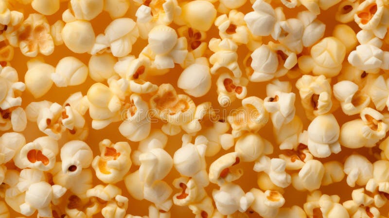 Popcorn Texture Background. Neural Network AI Generated Stock Photo ...