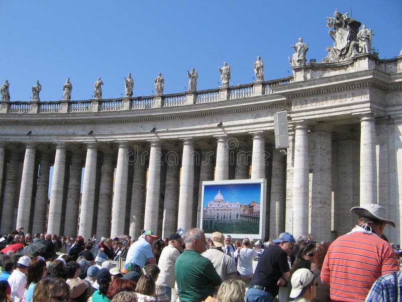 The Paul VI Audience Hall Is A Building In Rome, Italy Editorial Stock ...