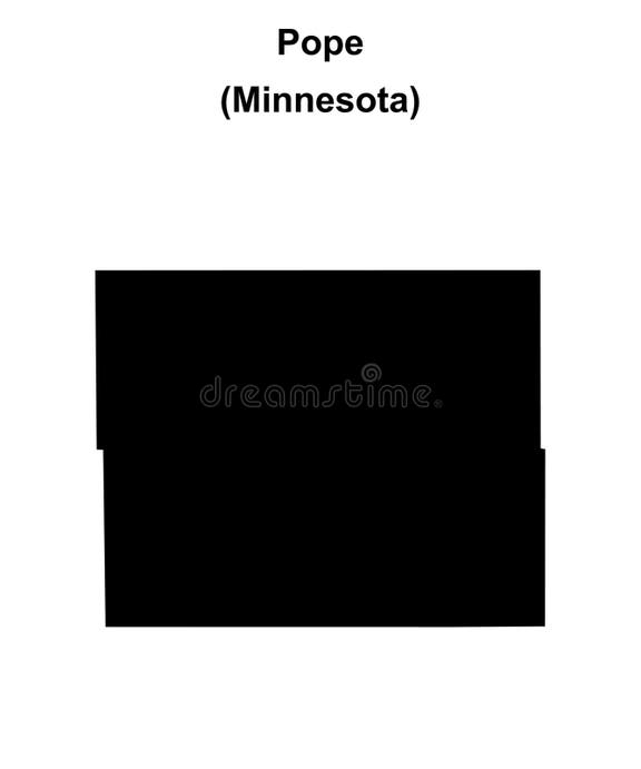 Pope outline map stock vector. Illustration of county - 361611960