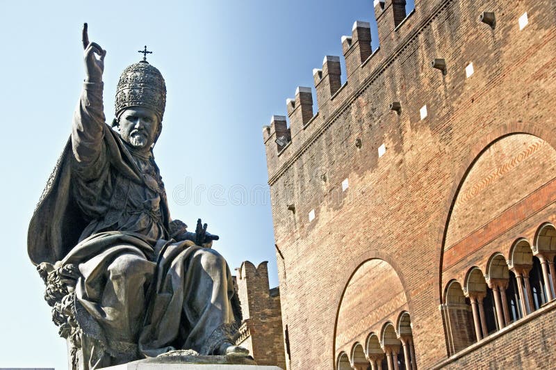 Pope s statue editorial stock photo. Image of pontif - 13468868